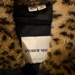 Andrew Marc | Jackets & Coats | Vintage Andrew Marc Fur Trimmed Jacket ...